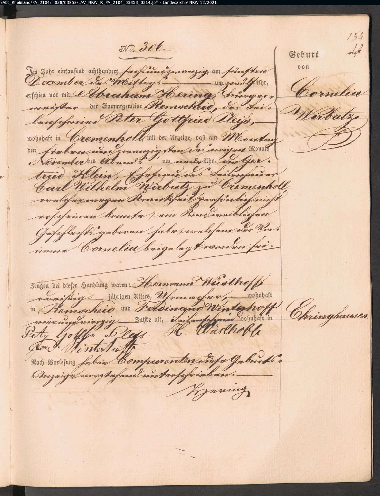 Anna Gertraud (Klein) de Groote (1797-aft.1859) | WikiTree FREE Family Tree