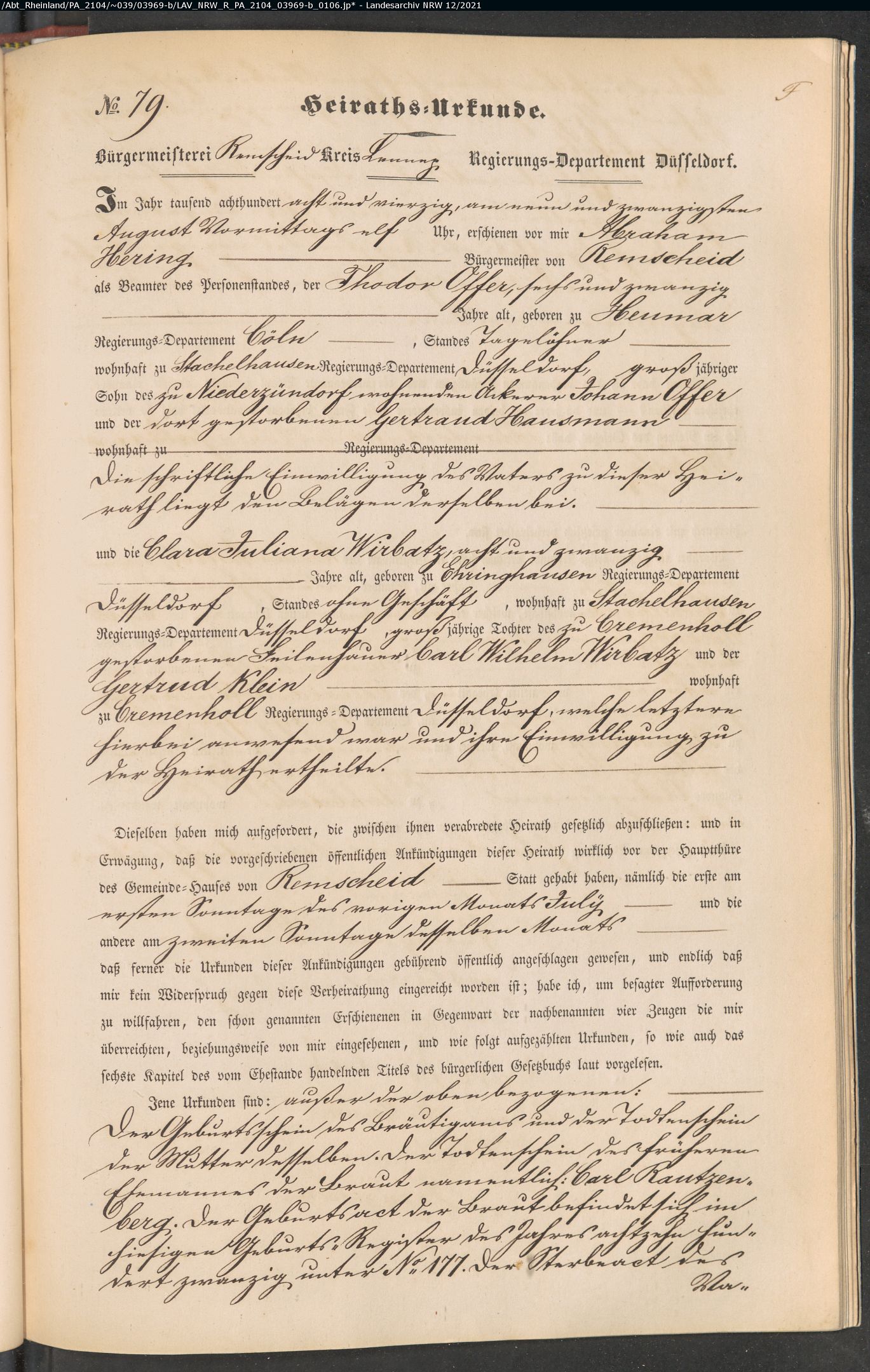 Anna Gertraud (Klein) de Groote (1797-aft.1859) | WikiTree FREE Family Tree